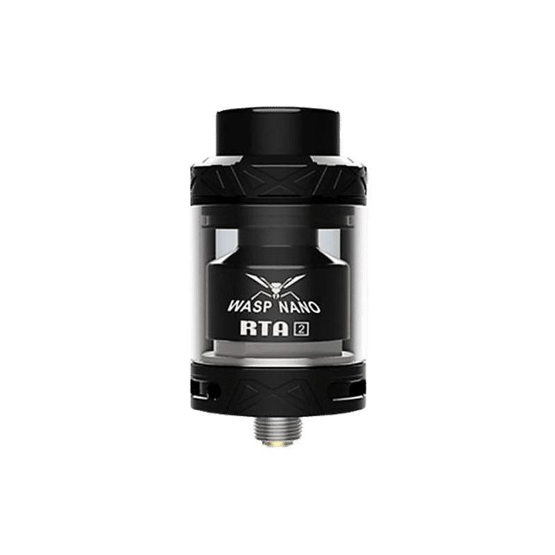 Oumier Wasp Nano v2 RTA 24mm 3.8ml Black - VaperBG.com