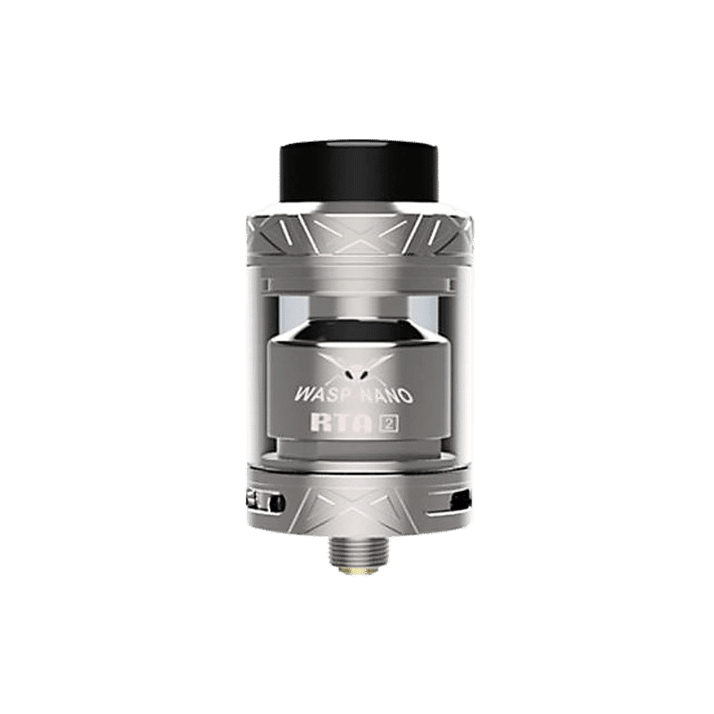 Oumier Wasp Nano v2 RTA 24mm 3.8ml Silver - VaperBG.com