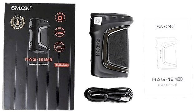 Smok Mag 18 Mod Black Leather Edition - VaperBG.com