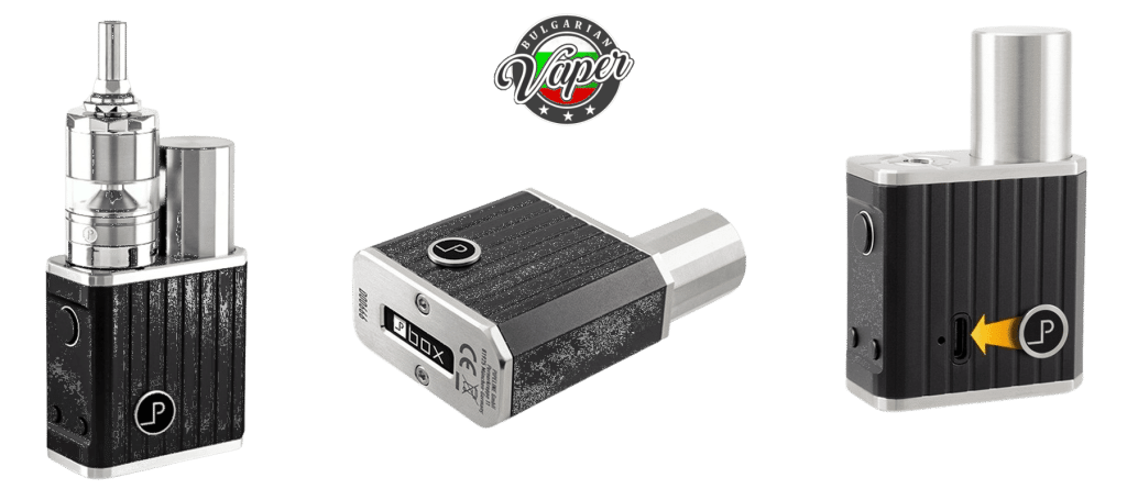 Pipeline SBS Box Mod Black by Arcana Mods - VaperBG.com