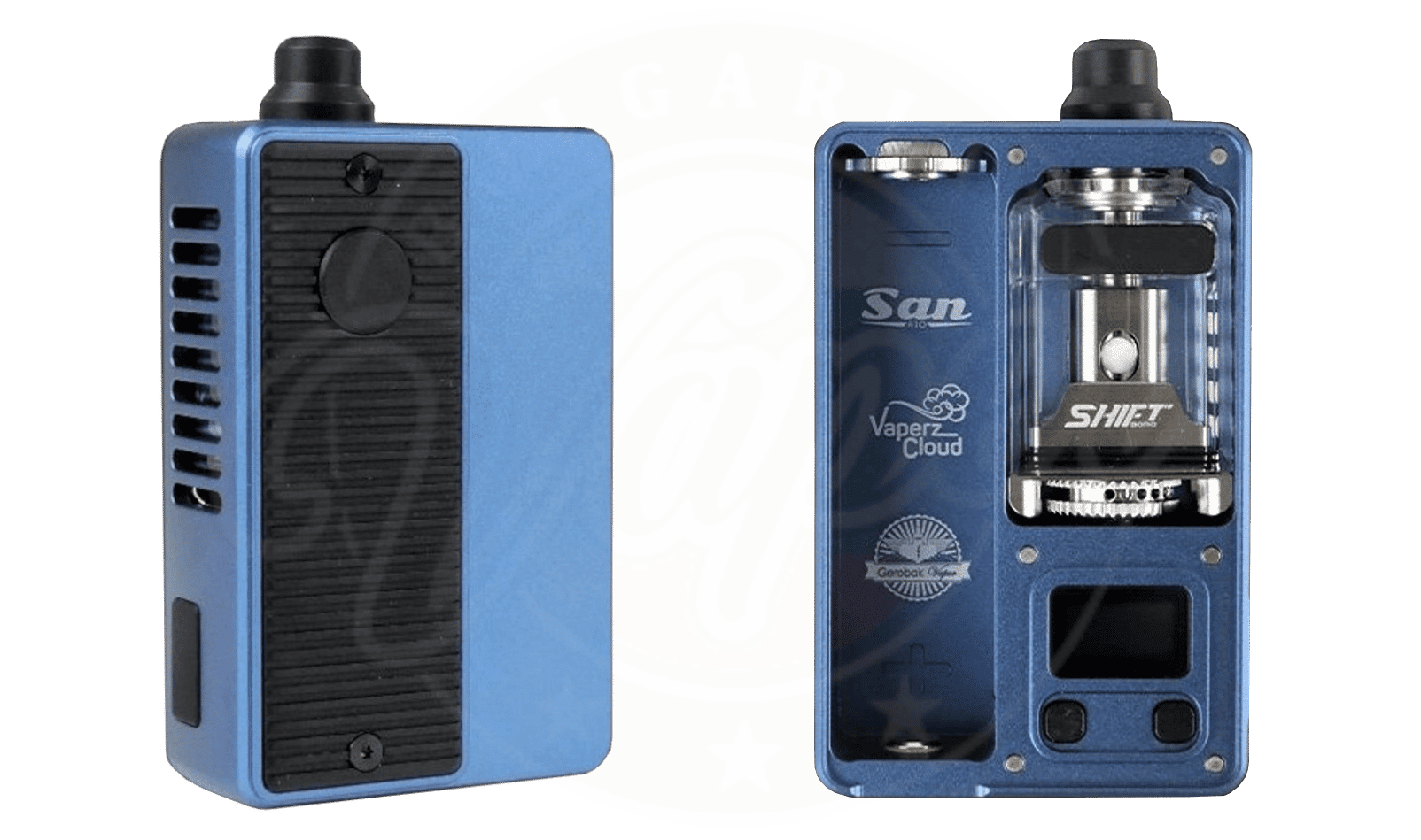 San AIO Boro Kit Black by Vaperz Cloud x Gerobak - VaperBG.com