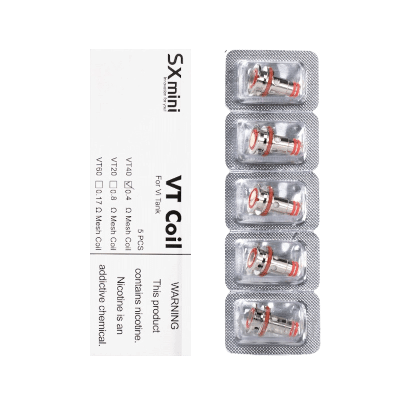 SXmini VT 0.4Ω Mesh Coils | VaperBG.com